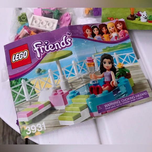 Lego | Toys | Incomplete Lego Friends 487 Bunnies Babies 3931 Emma ...